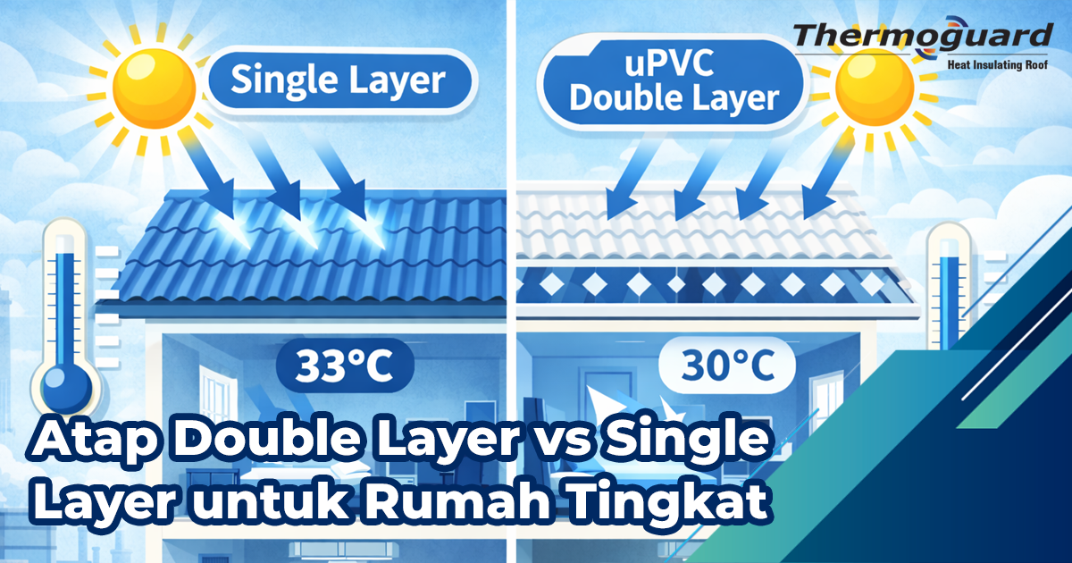 Perbandingan Efisiensi Termal: Atap Double Layer vs Single Layer untuk ...
